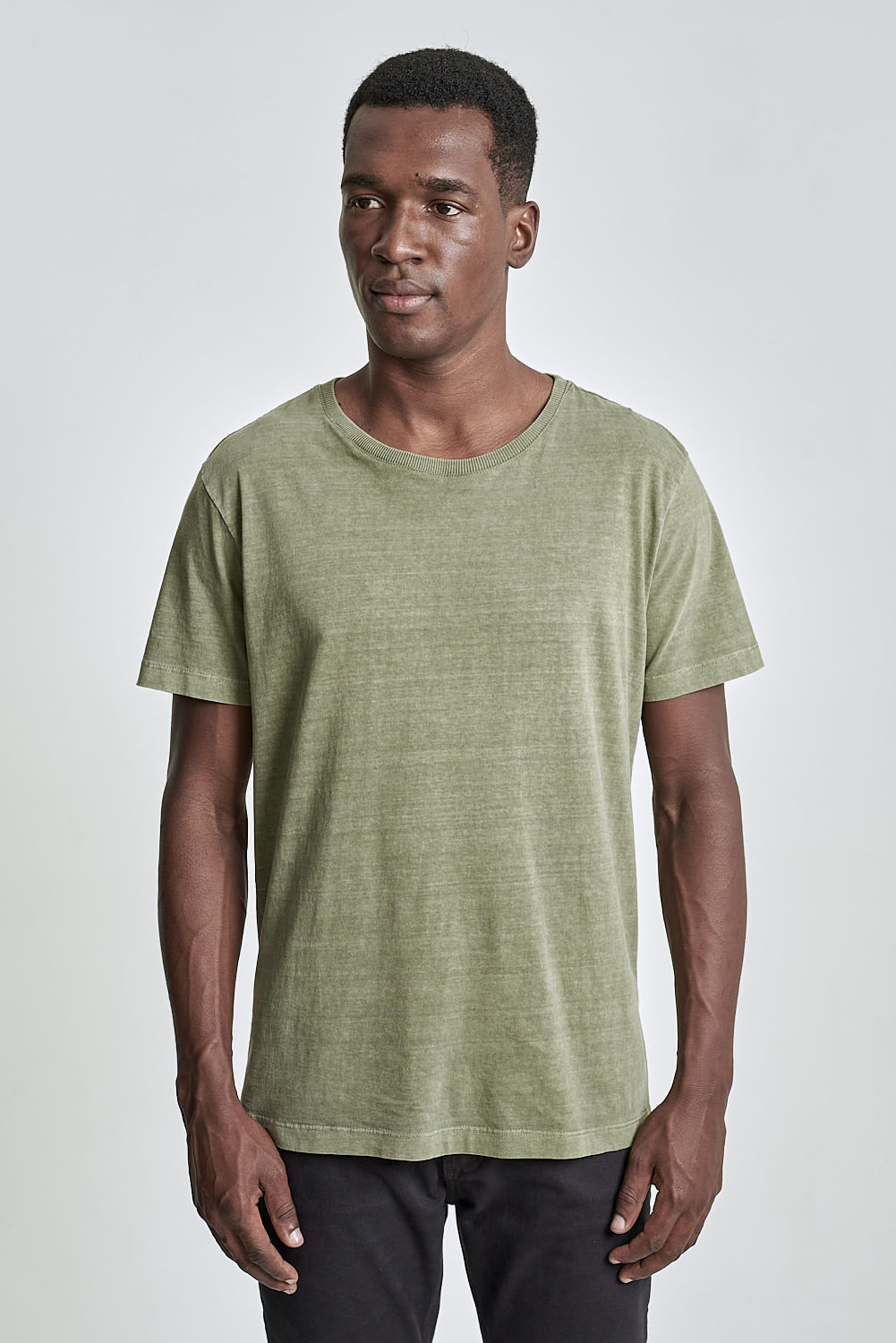 Camiseta Basic Stone Verde | Austral