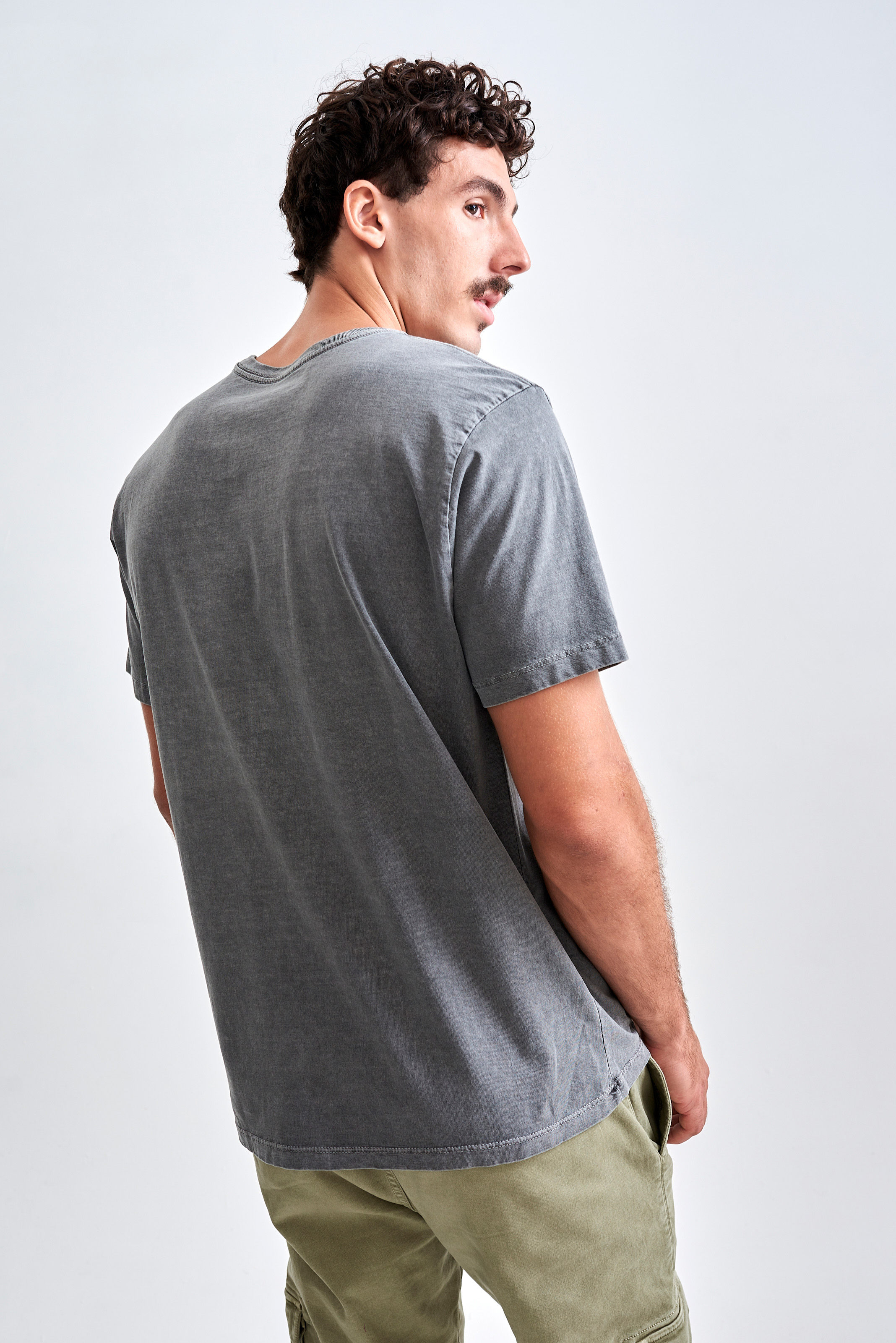 Camiseta Basic I Stone Cinza Old | Austral